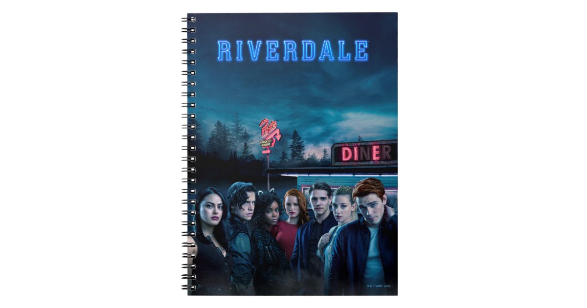 Riverdale Outside Pop's Diner Poster Notebook | Zazzle