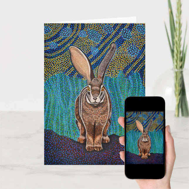 Riverine Rabbit Greeting Card | Zazzle