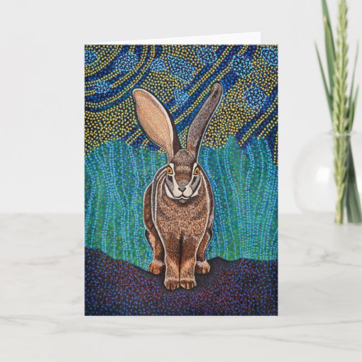 Riverine Rabbit Greeting Card | Zazzle