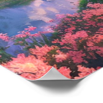 River's Path through a Lively Valley Poster | Zazzle