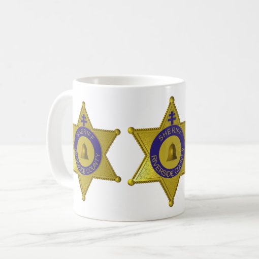 Riverside County Sheriff Badge Coffee Mug | Zazzle