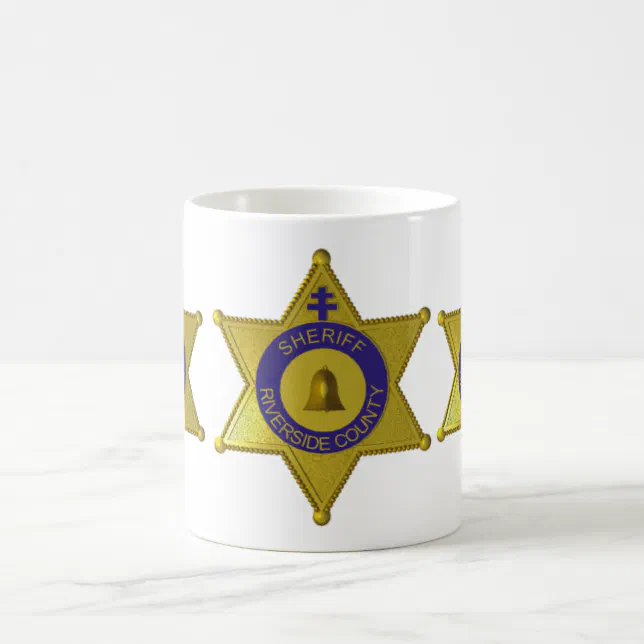 Riverside County Sheriff Badge Coffee Mug | Zazzle