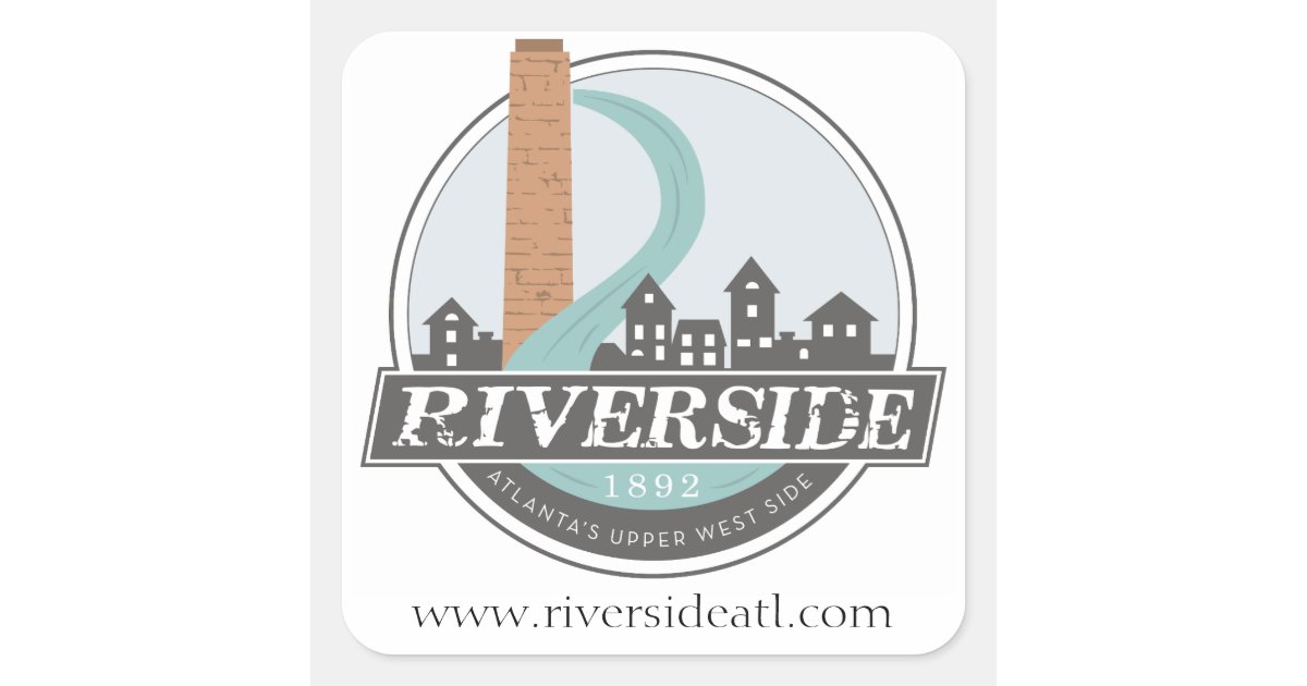 Riverside Stickers | Zazzle