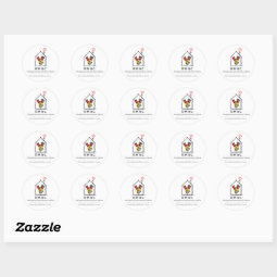 RMHC-CNI Logo Stickers | Zazzle