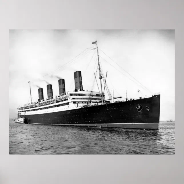 RMS Aquitania Poster | Zazzle