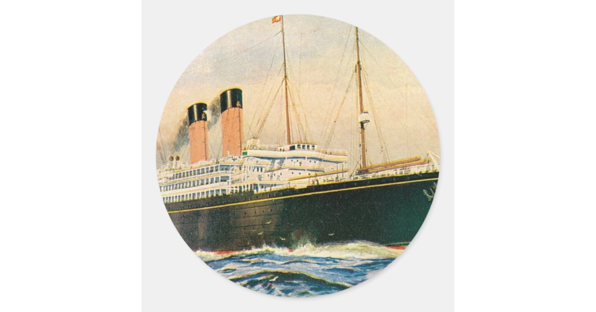 RMS Celtic Classic Round Sticker | Zazzle