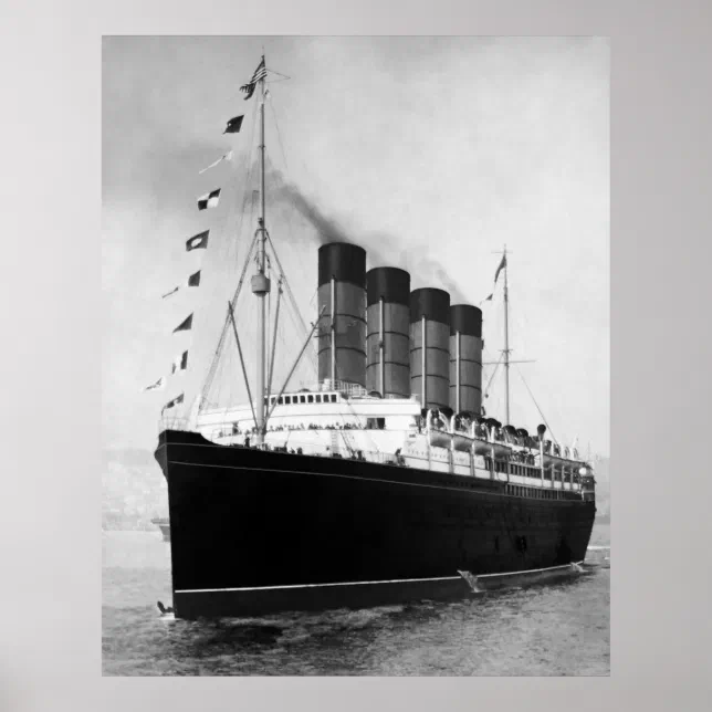 RMS Lusitania Poster | Zazzle