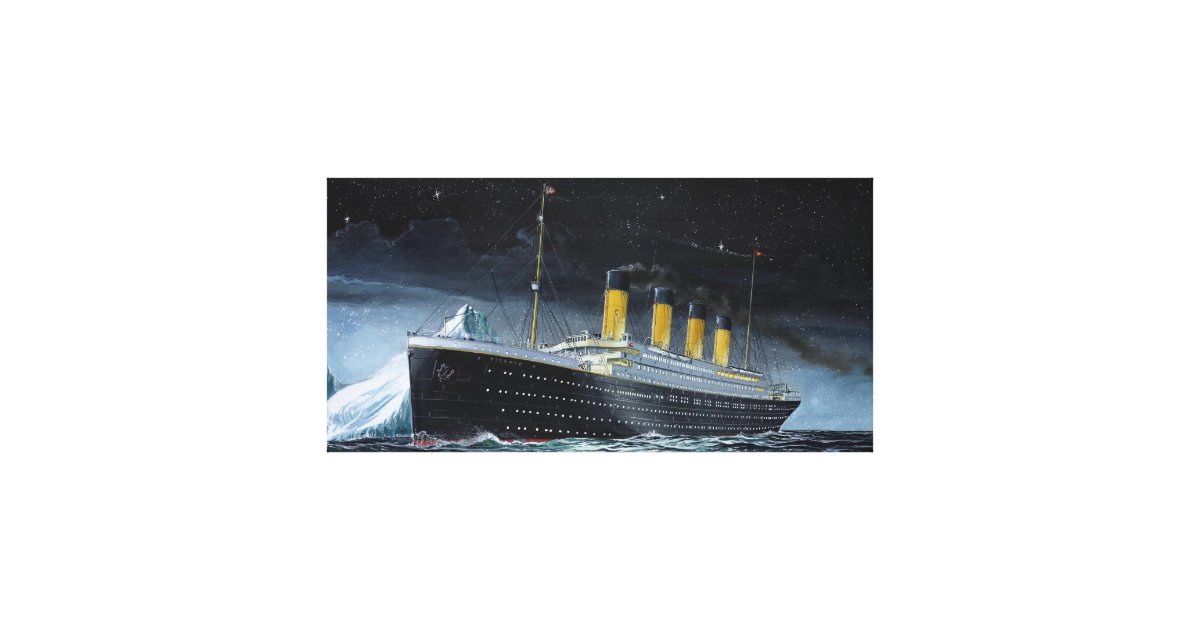RMS Titanic Canvas Print | Zazzle