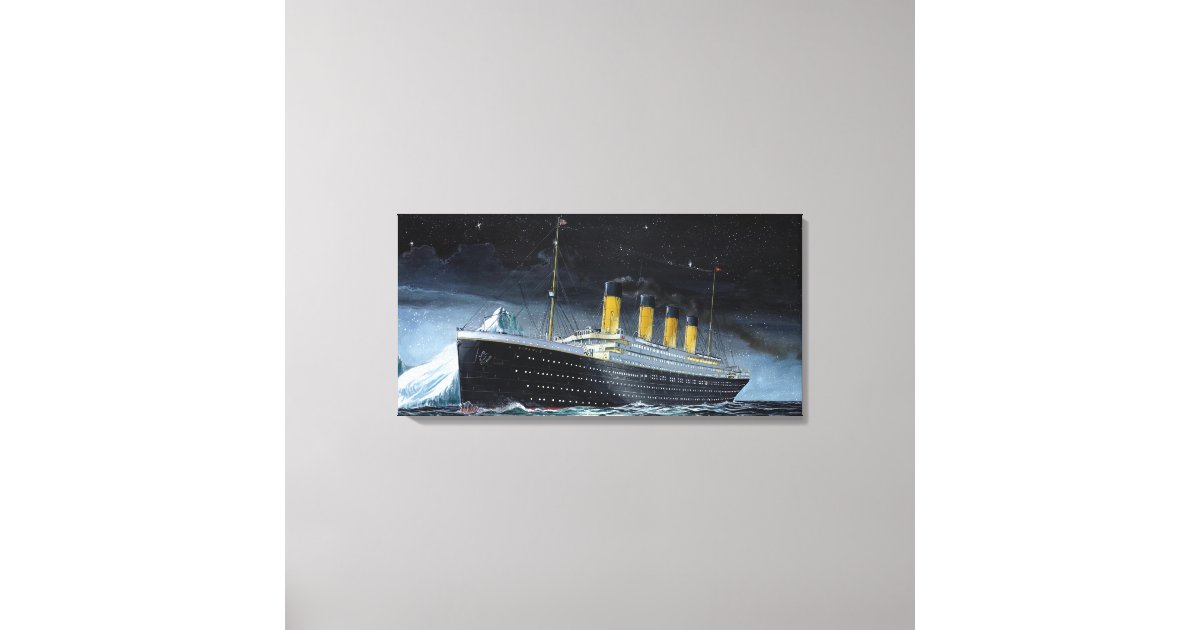 RMS Titanic Canvas Print | Zazzle