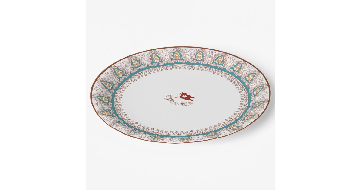 RMS Titanic First Class China Pattern Plate | Zazzle
