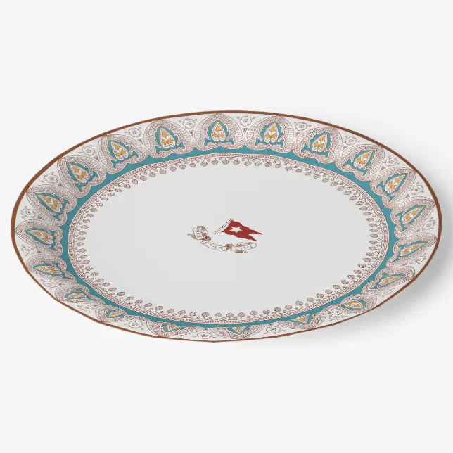 RMS Titanic First Class China Pattern Plate | Zazzle