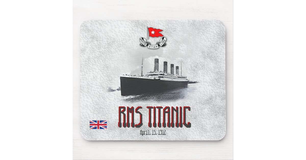 RMS Titanic Mouse Pad | Zazzle