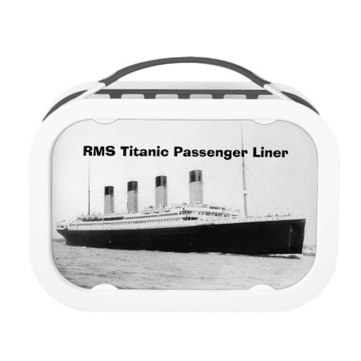 RMS Titanic Passenger Liner Lunch Box | Zazzle
