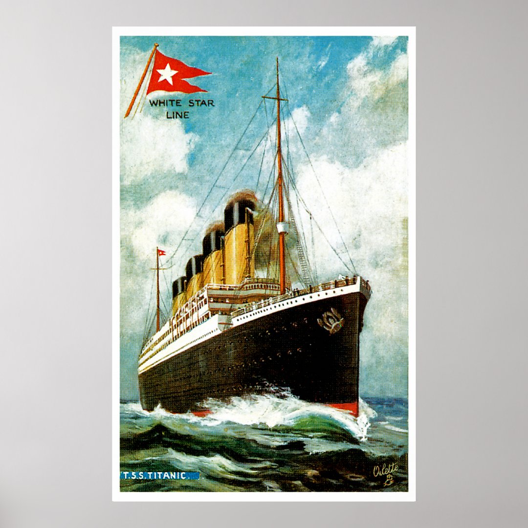 RMS Titanic Poster | Zazzle