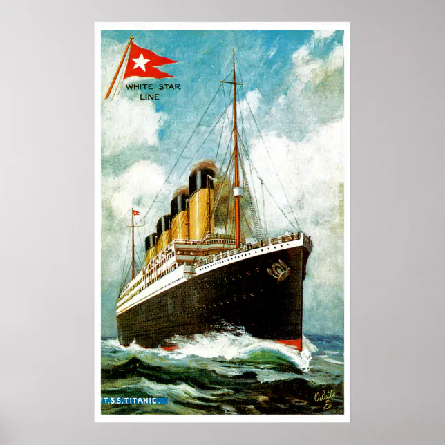 RMS Titanic Poster | Zazzle