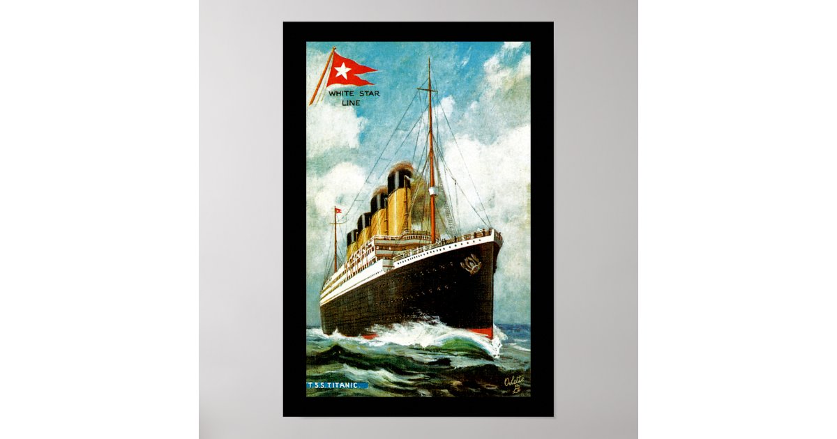 RMS Titanic Poster | Zazzle