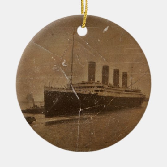 RMS Titanic Southampton Ceramic Ornament | Zazzle.com