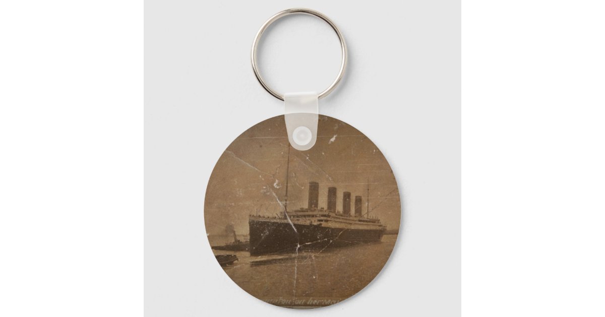 RMS Titanic Southampton Keychain | Zazzle