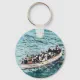 RMS Titanic Survivors in Lifeboats Vintage Keychain | Zazzle