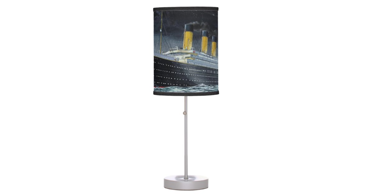 RMS Titanic Table Lamp | Zazzle