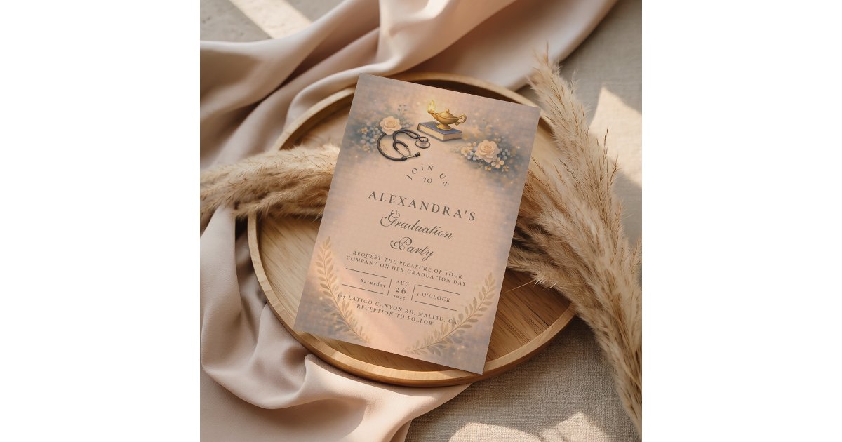 RN Graduation Pinning Ceremony Party Invitation | Zazzle