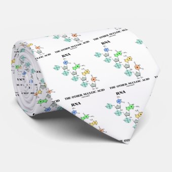 RNA The Other Nucleic Acid (Chemical Structure) Neck Tie | Zazzle