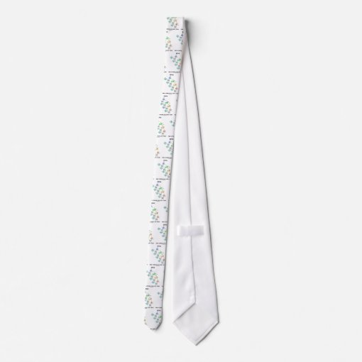 RNA The Other Nucleic Acid (Chemical Structure) Neck Tie | Zazzle