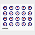Rnzaf roundel, New Zealand Classic Round Sticker | Zazzle