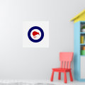 Rnzaf roundel, New Zealand Poster | Zazzle