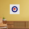 Rnzaf roundel, New Zealand Poster | Zazzle