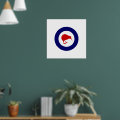 Rnzaf roundel, New Zealand Poster | Zazzle