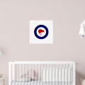 Rnzaf roundel, New Zealand Poster | Zazzle