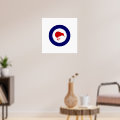 Rnzaf roundel, New Zealand Poster | Zazzle