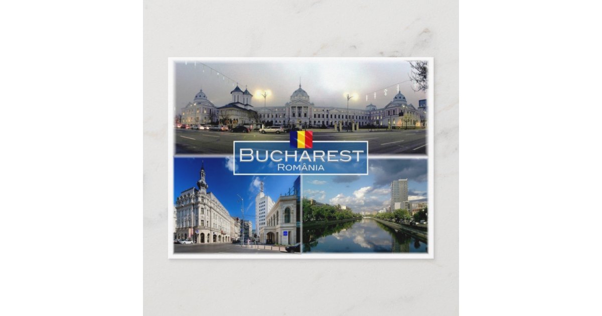 RO - România - Bucharest - Postcard | Zazzle
