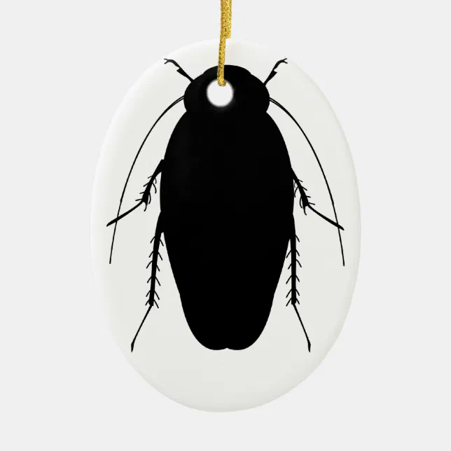 Roach Illustration Ceramic Ornament | Zazzle