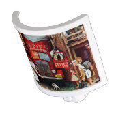 Road Block by Norman Rockwell Night Light | Zazzle