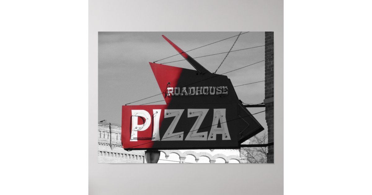 Road House Pizza Sign | Zazzle