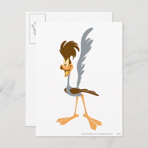 ROAD RUNNER™ Artistic Postcard | Zazzle