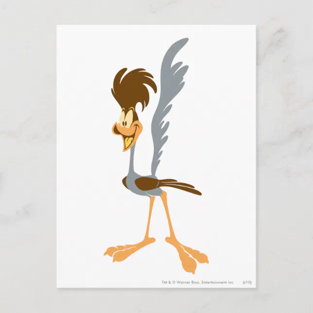 ROAD RUNNER™ Artistic Postcard | Zazzle