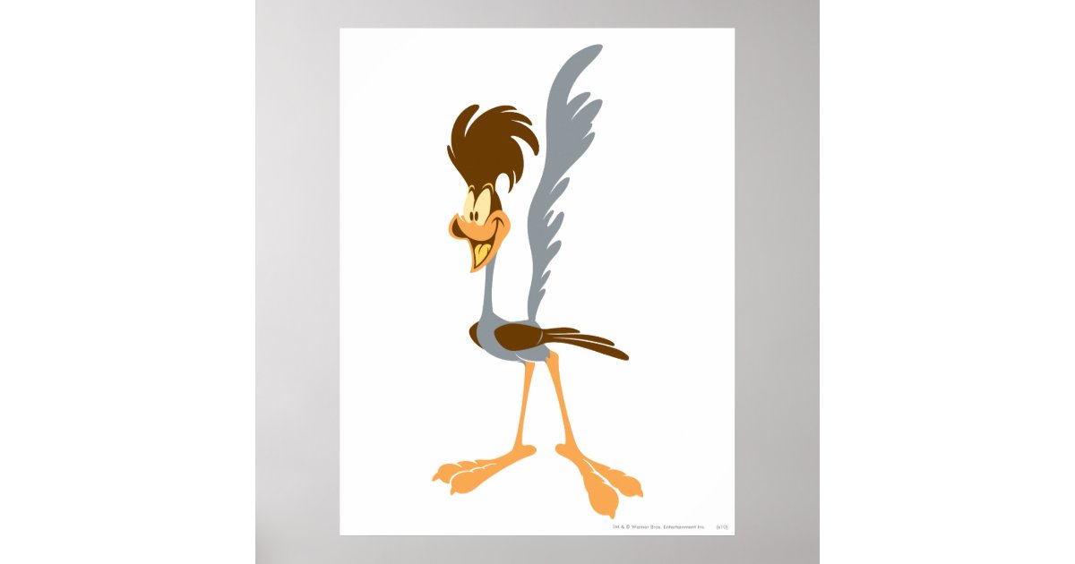 ROAD RUNNER™ Artistic Poster | Zazzle