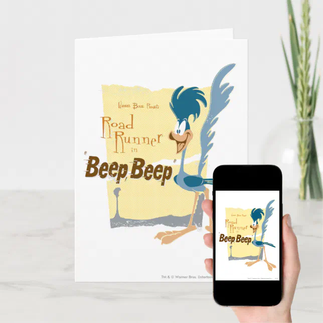 ROAD RUNNER™ BEEP BEEP™! CARD | Zazzle