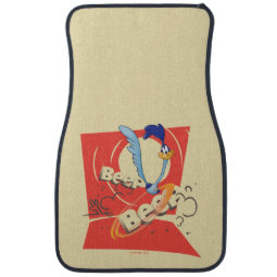 ROAD RUNNER™ BEEP BEEP!™ Sunset Graphic Car Floor Mat | Zazzle