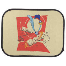 ROAD RUNNER™ BEEP BEEP!™ Sunset Graphic Car Floor Mat | Zazzle