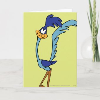 ROAD RUNNER™ Color Card | Zazzle