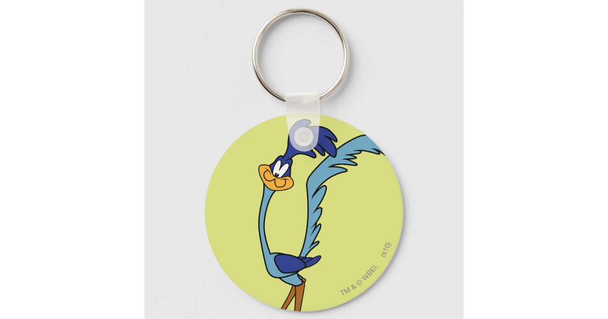 ROAD RUNNER™ Color Keychain | Zazzle
