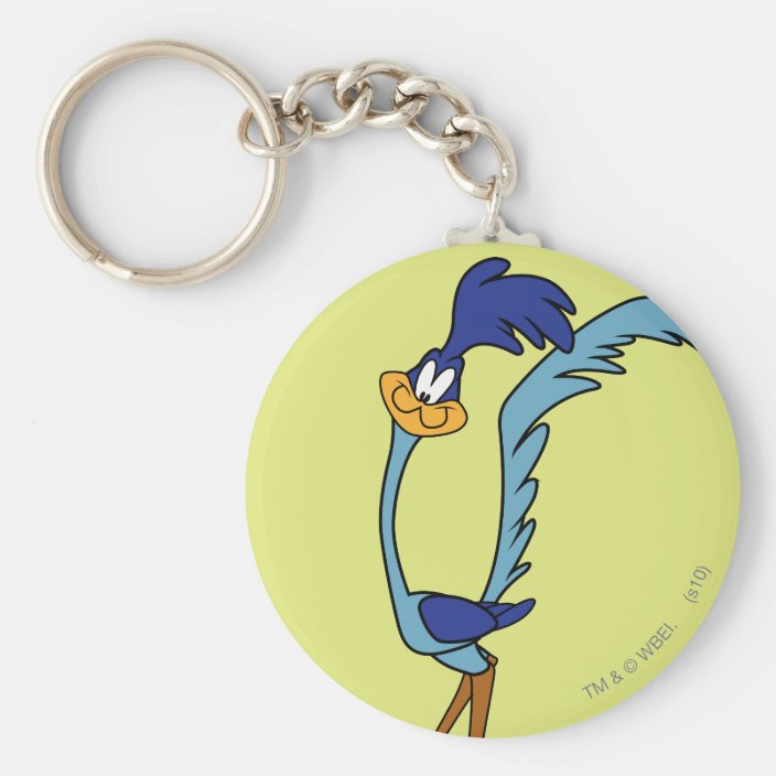 ROAD RUNNER™ Color Keychain | Zazzle.com