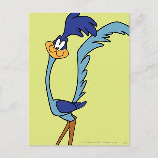 ROAD RUNNER™ Color Postcard | Zazzle.com