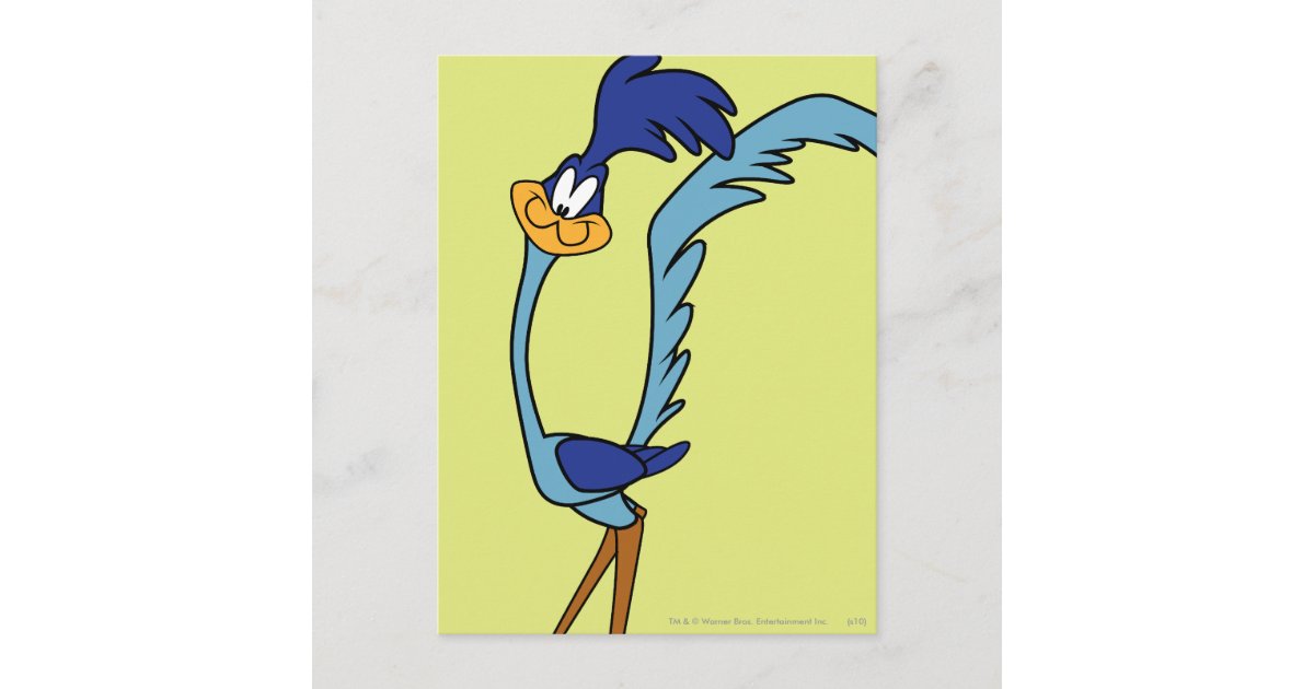 ROAD RUNNER™ Color Postcard | Zazzle