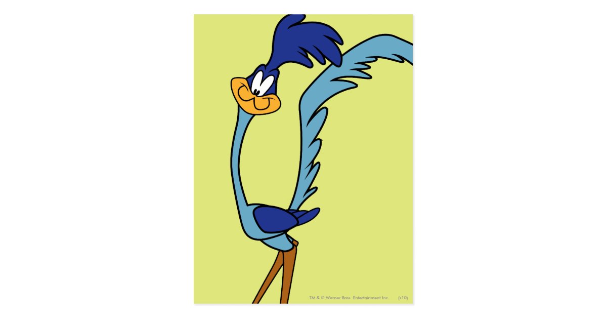 ROAD RUNNER™ Color Postcard | Zazzle.com