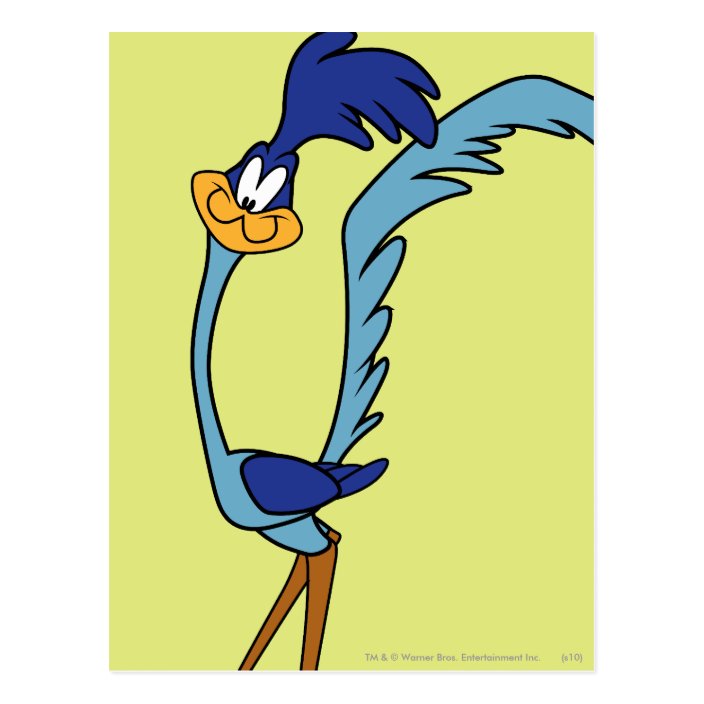 ROAD RUNNER™ Color Postcard | Zazzle.com